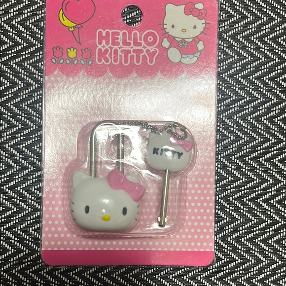 Hello Kitty | Other | Hello Kitty Pink And White Lock | Poshmark